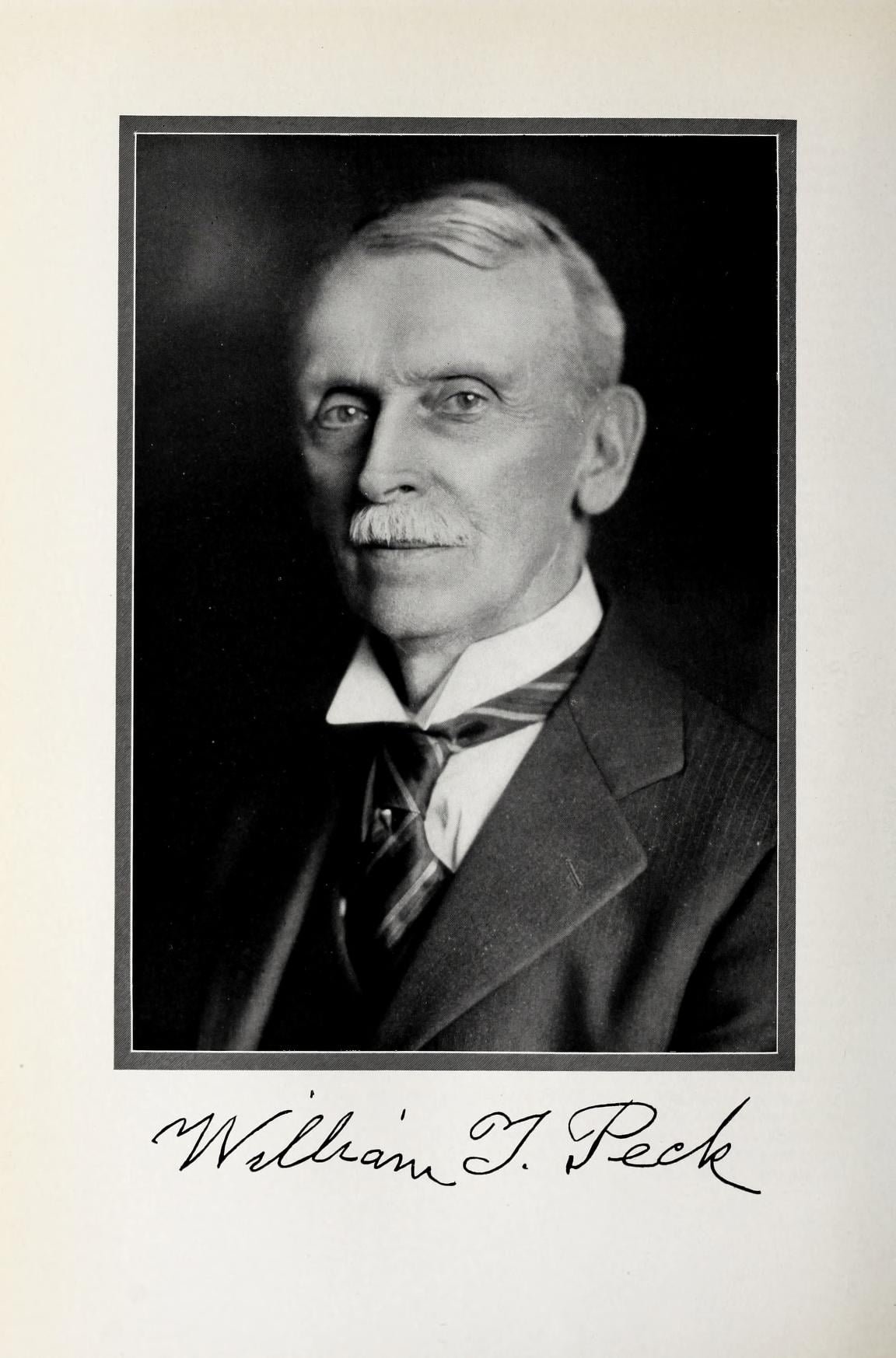 Biography of William T. Peck — Rhode Island Genealogy